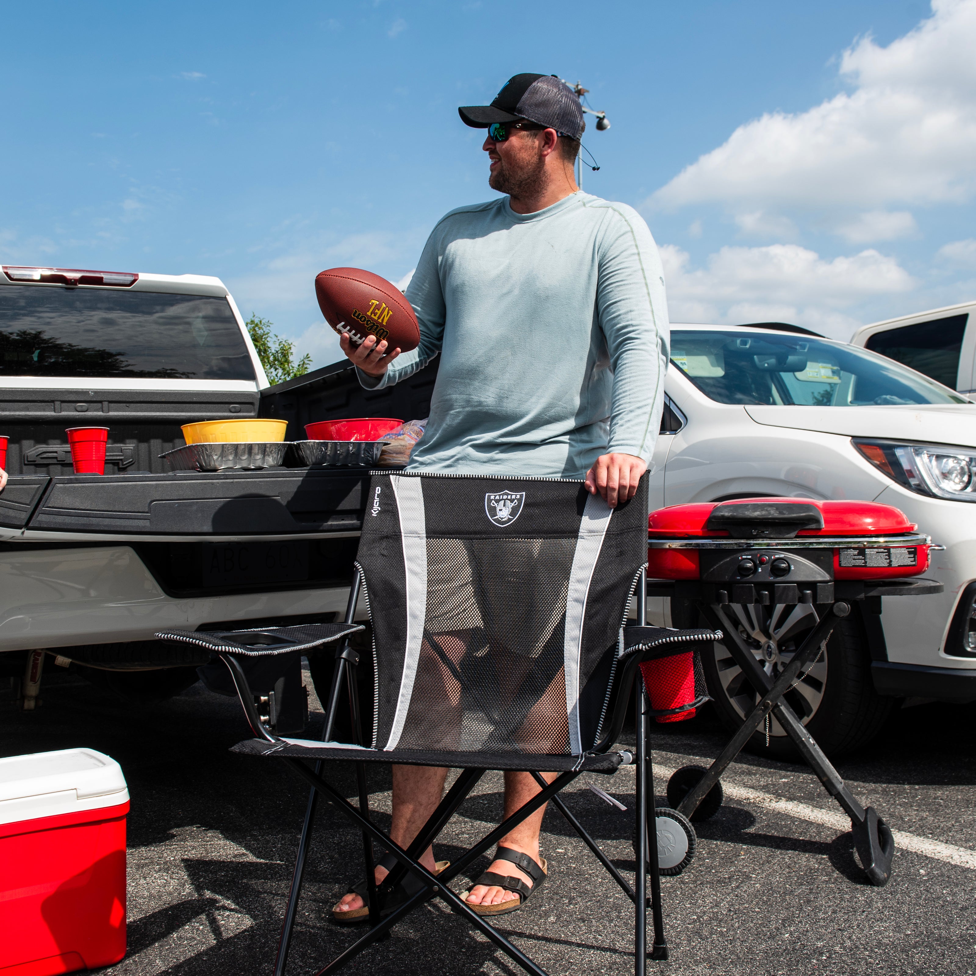 Las Vegas Raiders Dual Lock Pro Chair