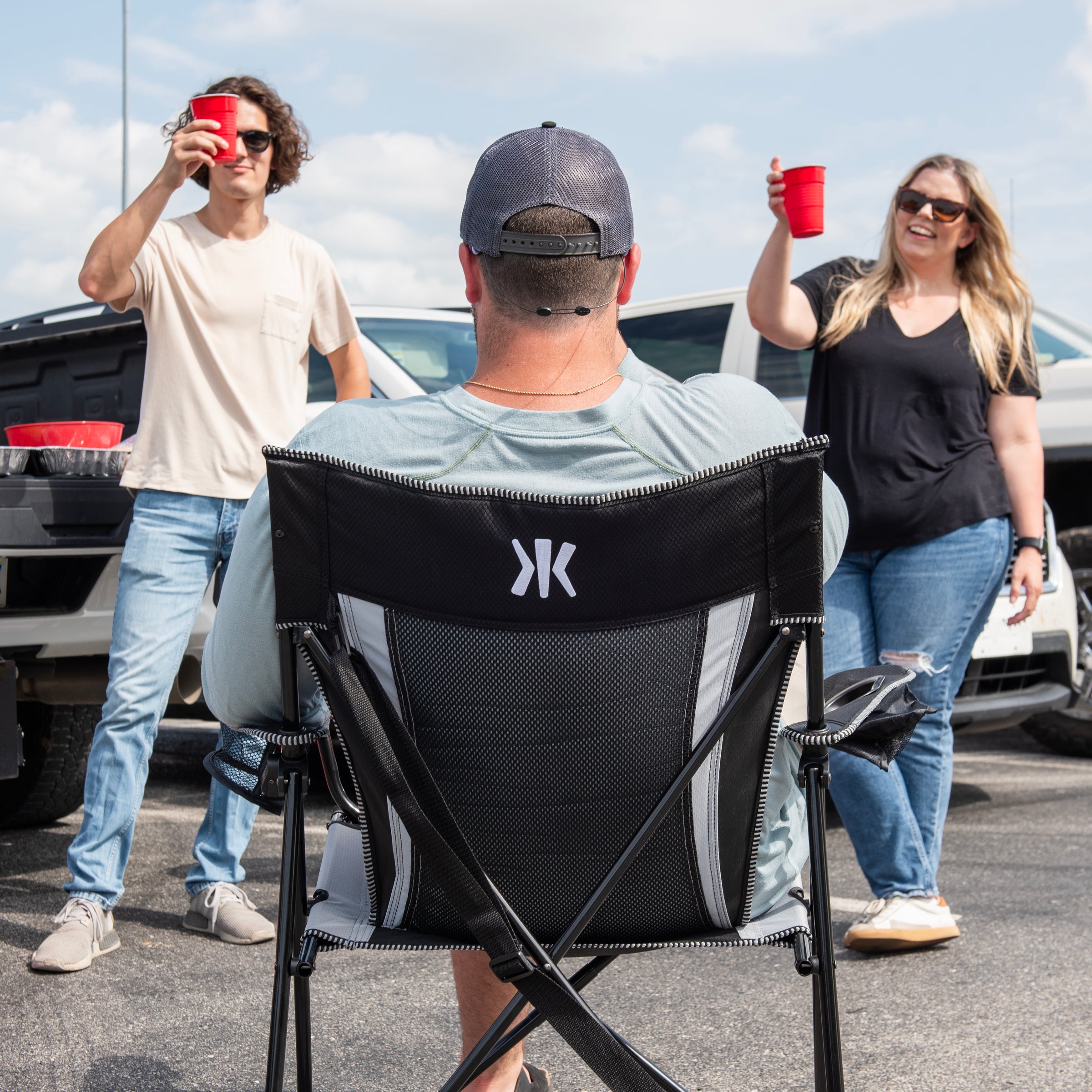 Las Vegas Raiders Dual Lock Pro Chair